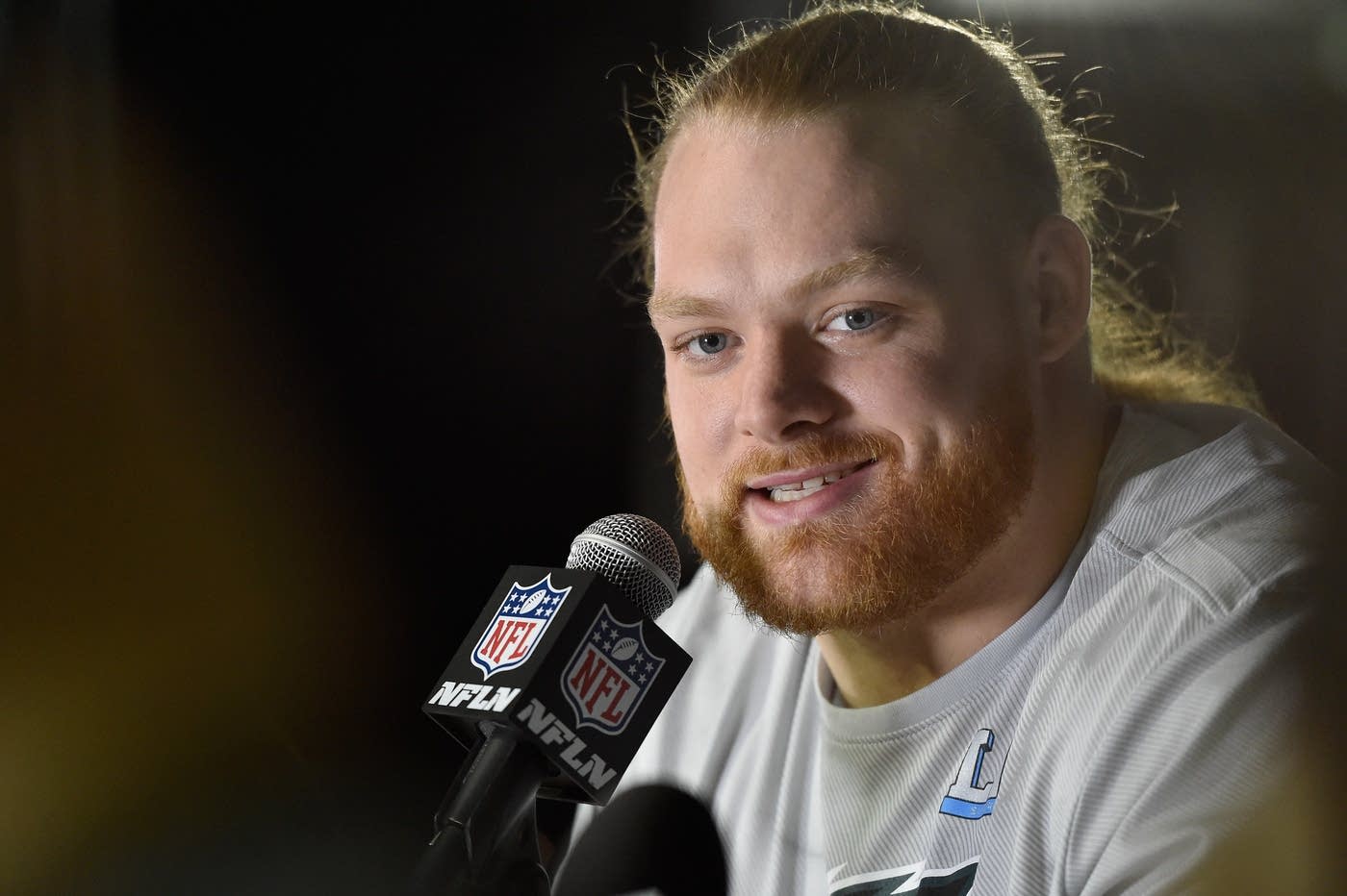 Beau Allen would love to hang out, but he's got a Super Bowl to play ...