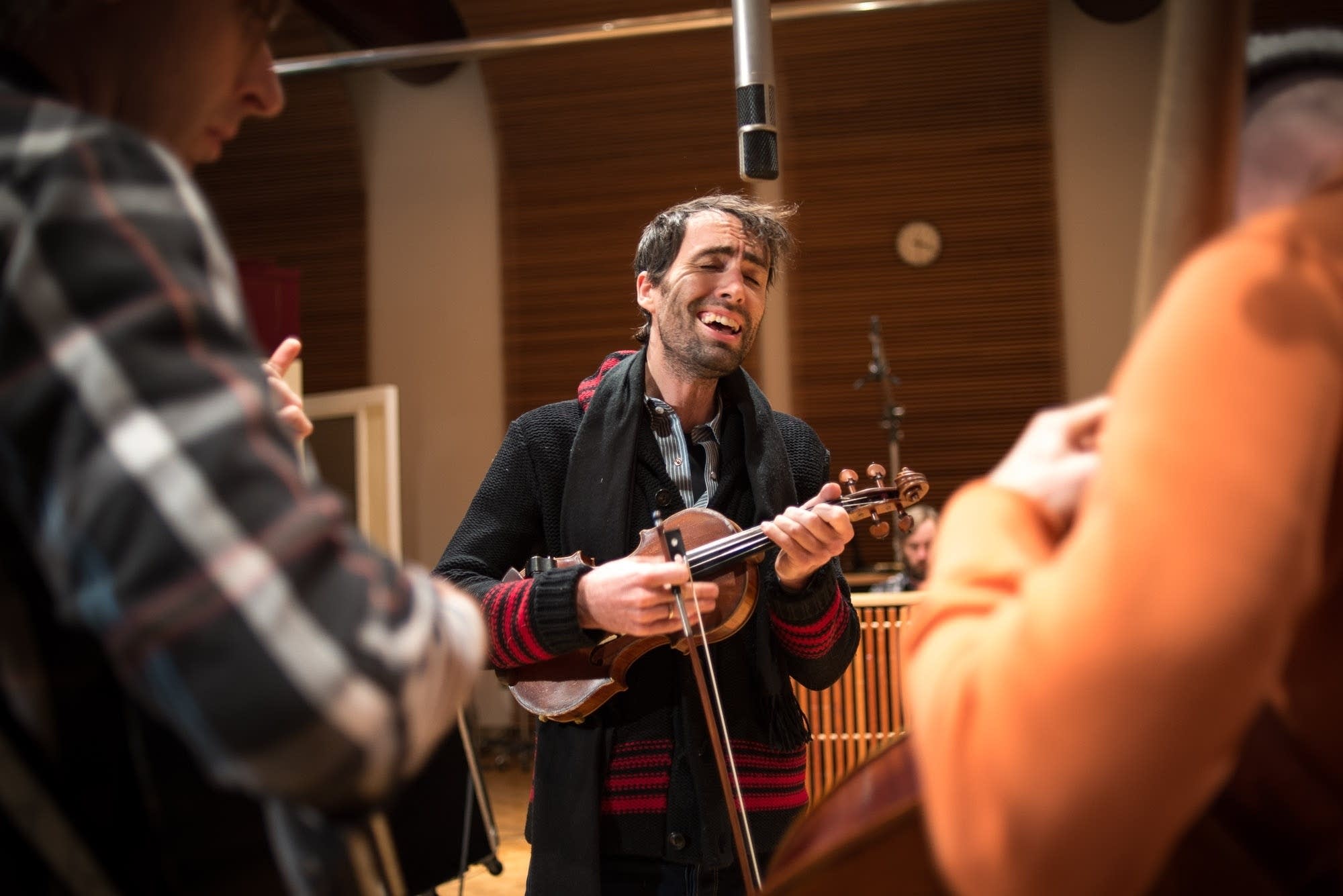 Andrew Bird performs in The Current studio