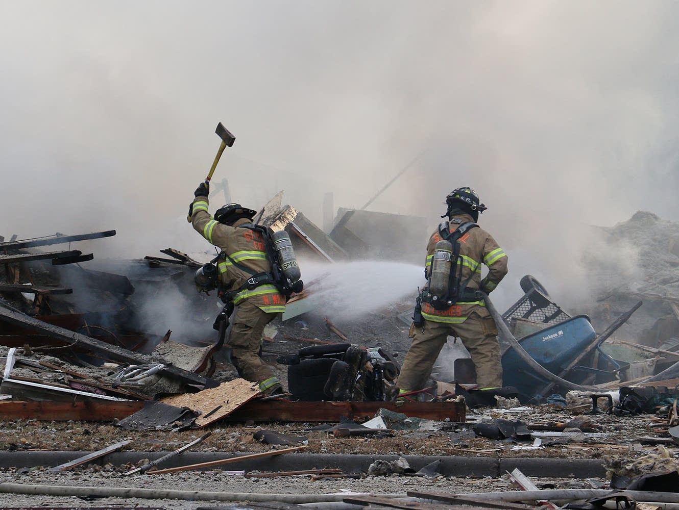 Explosion destroys house in St. Paul | MPR News