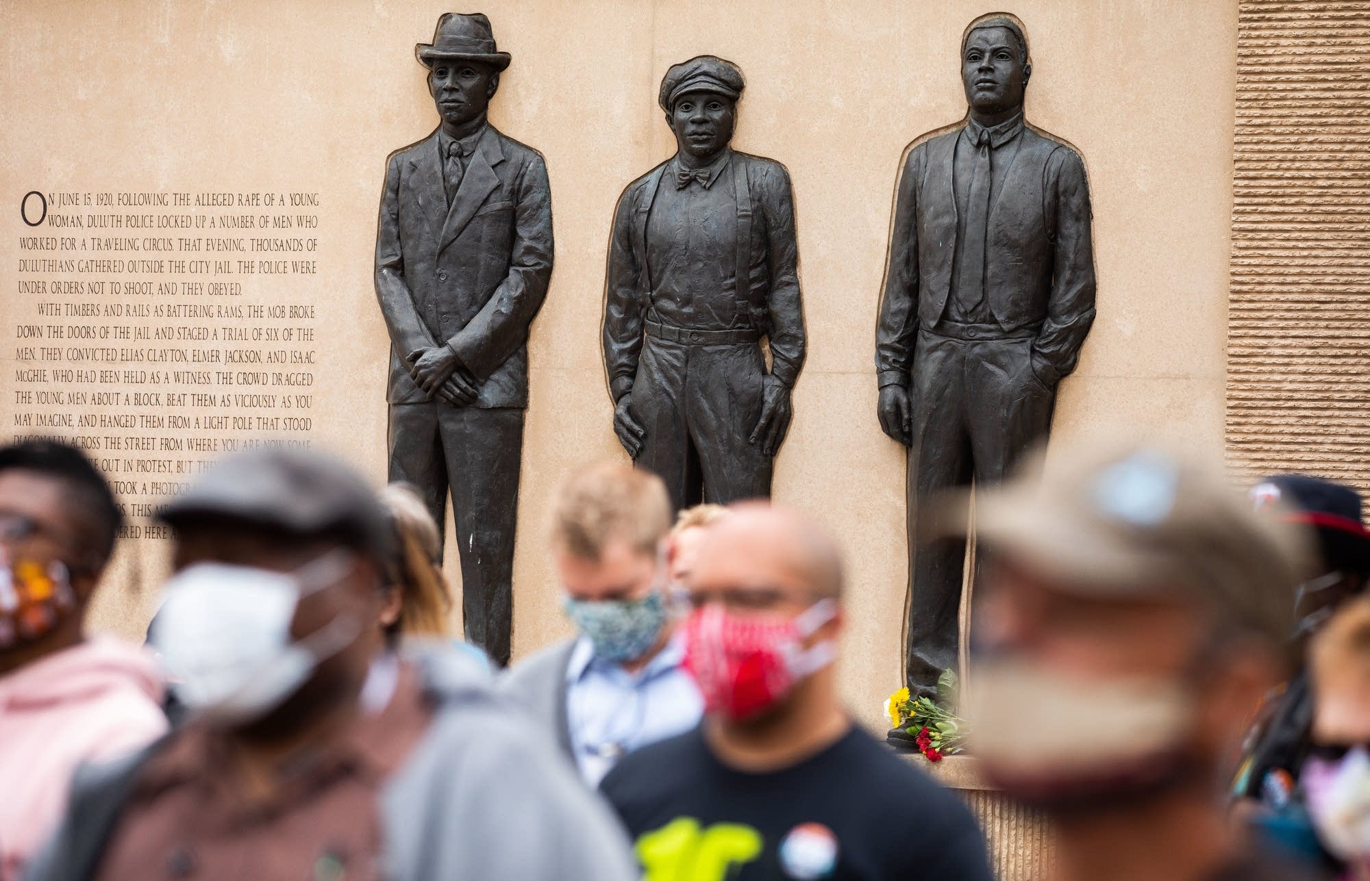 Centennial remembrance of Duluth lynchings subdued — but hopeful | MPR News