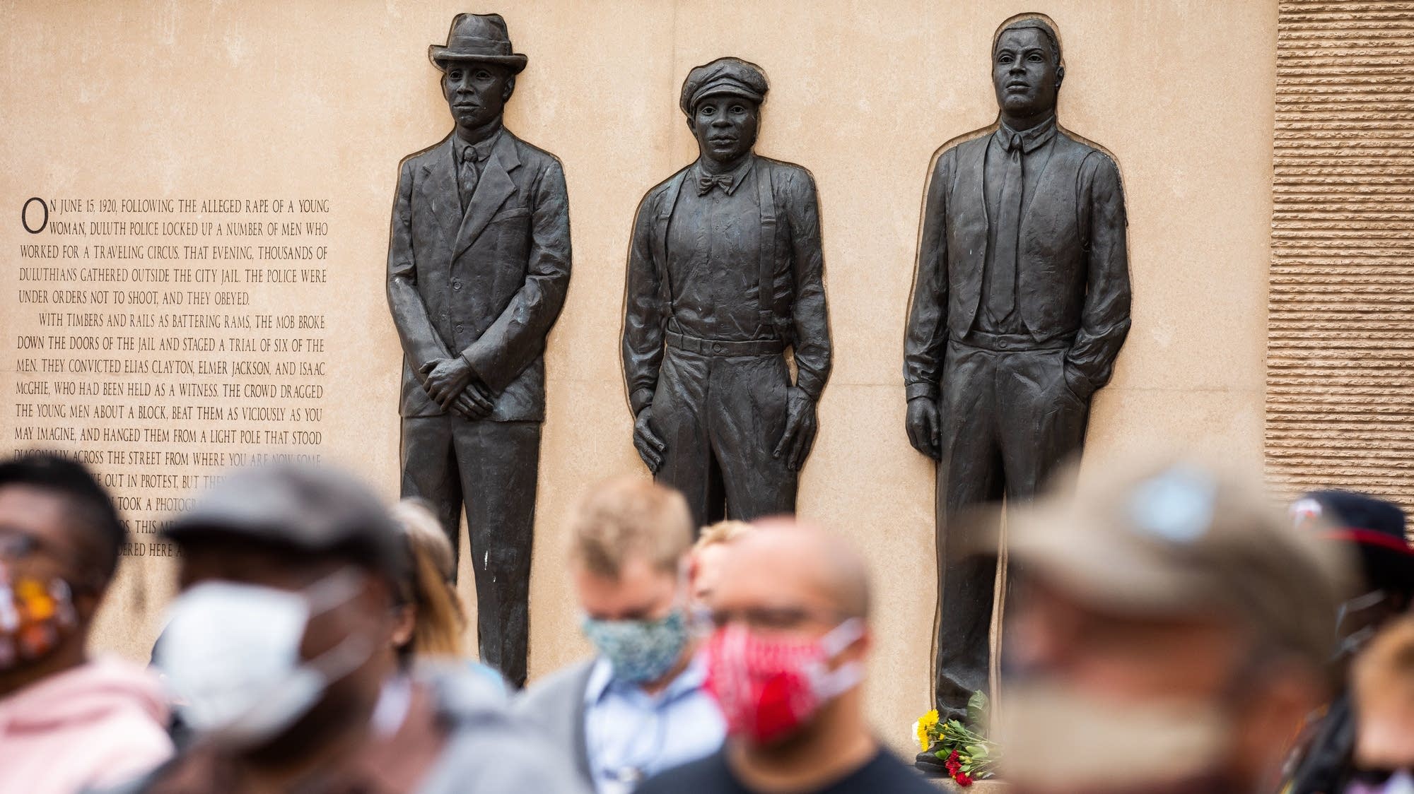 Centennial remembrance of Duluth lynchings subdued — but hopeful | MPR News