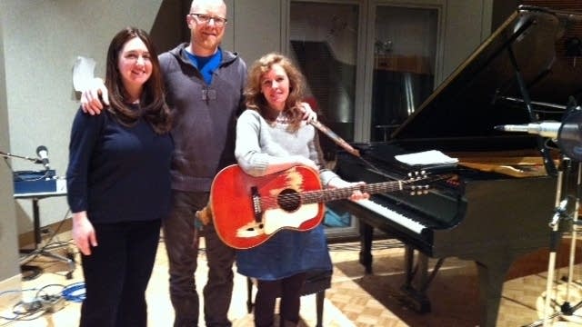 In studio with Simone Dinnerstein and Tift Merritt