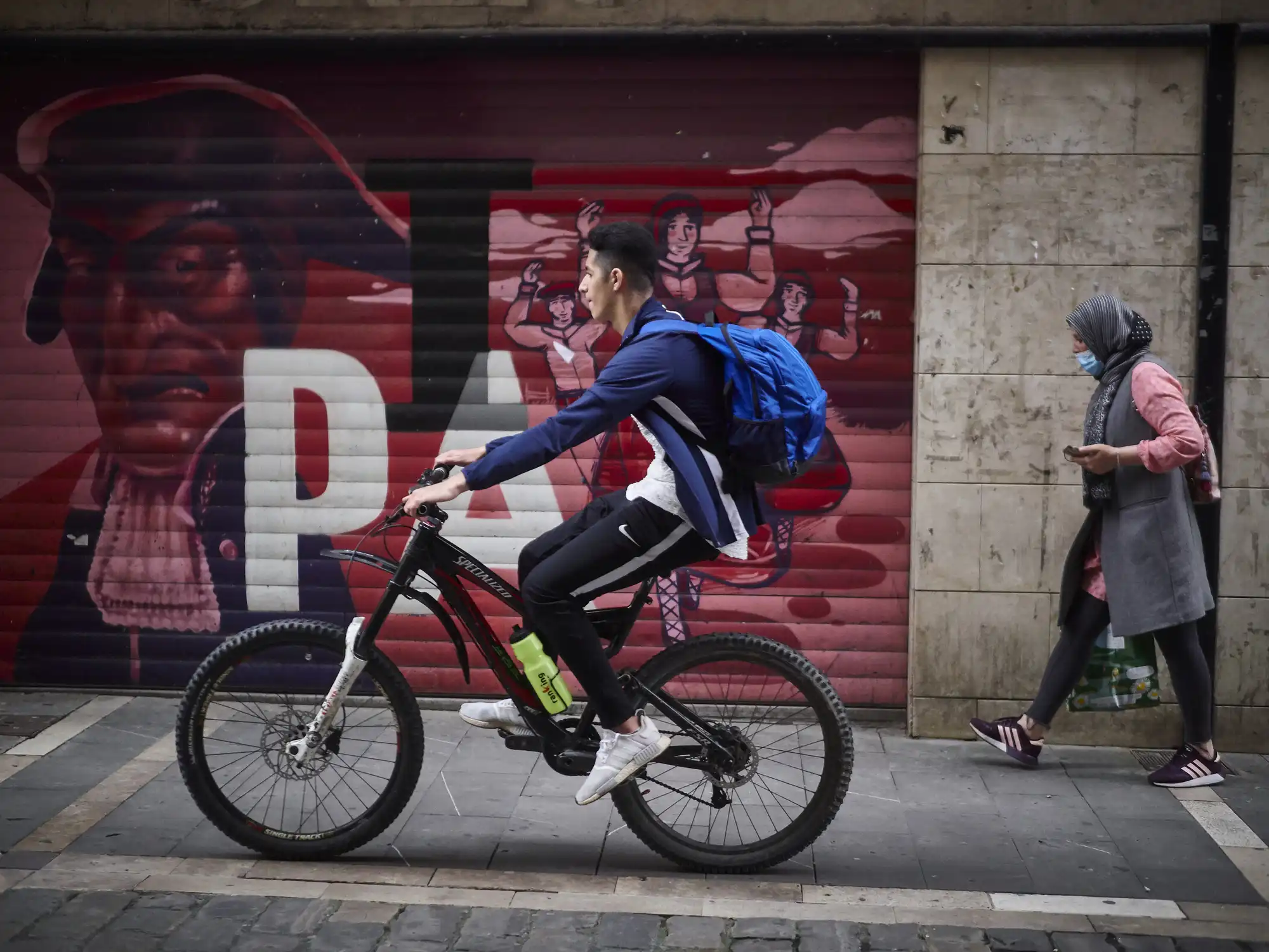 Biking to work aids social distancing