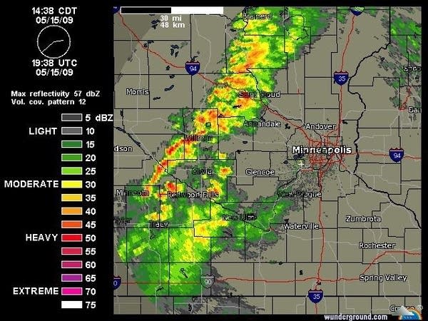 Forecast: Rain then cooler | MPR News