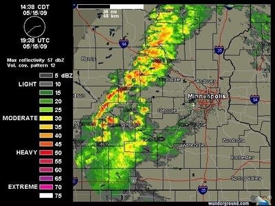 Forecast: Rain then cooler | MPR News