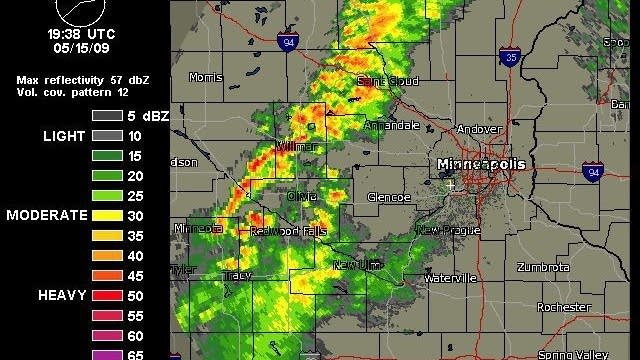 Forecast: Rain then cooler | MPR News