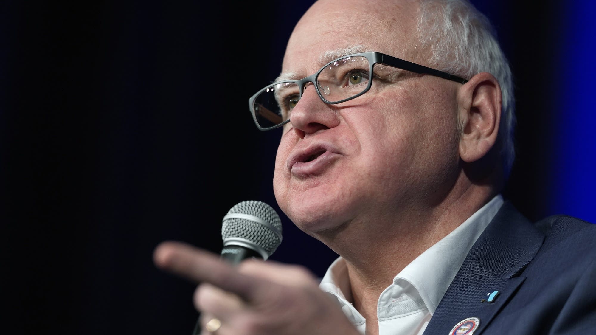 Walz calls Trump a 'tyrant' who is trampling Americans' rights and ...