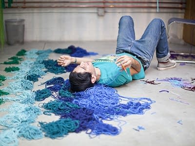 Meet Eric Rieger, aka HOTTEA the Mpls. yarnbomber | MPR News