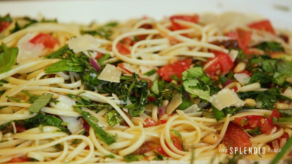 Chopped Chive "Pesto" for Pasta | The Splendid Table