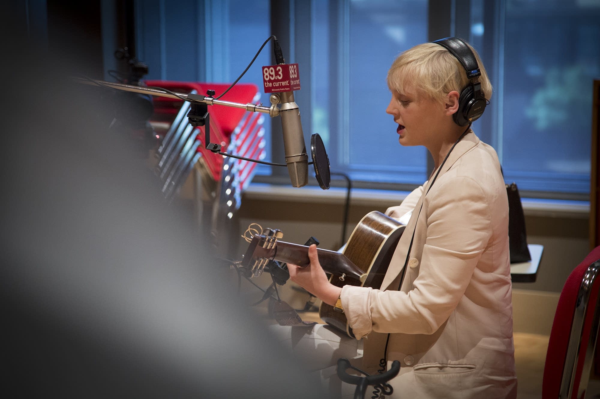 Laura Marling performs in The Current studio