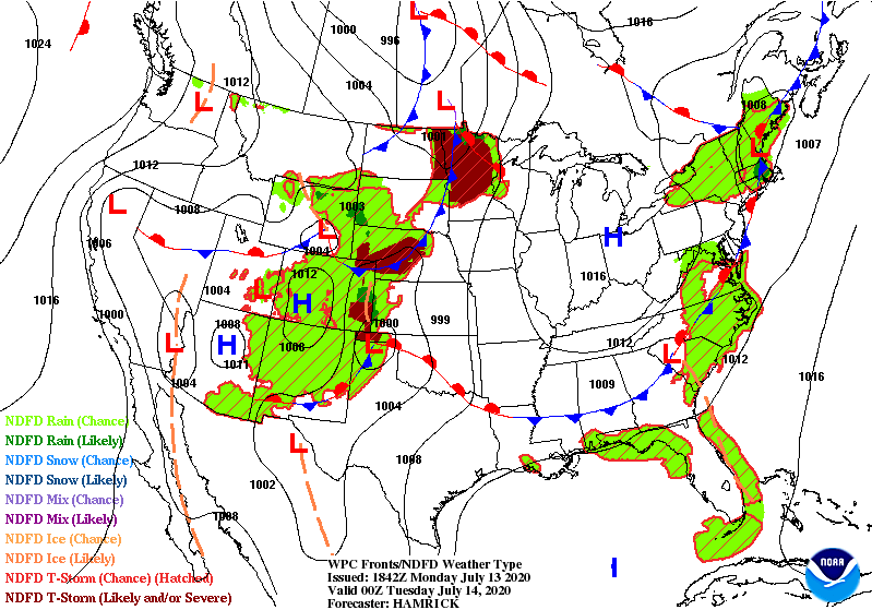 Tracking thunderstorm risk through Tuesday | MPR News