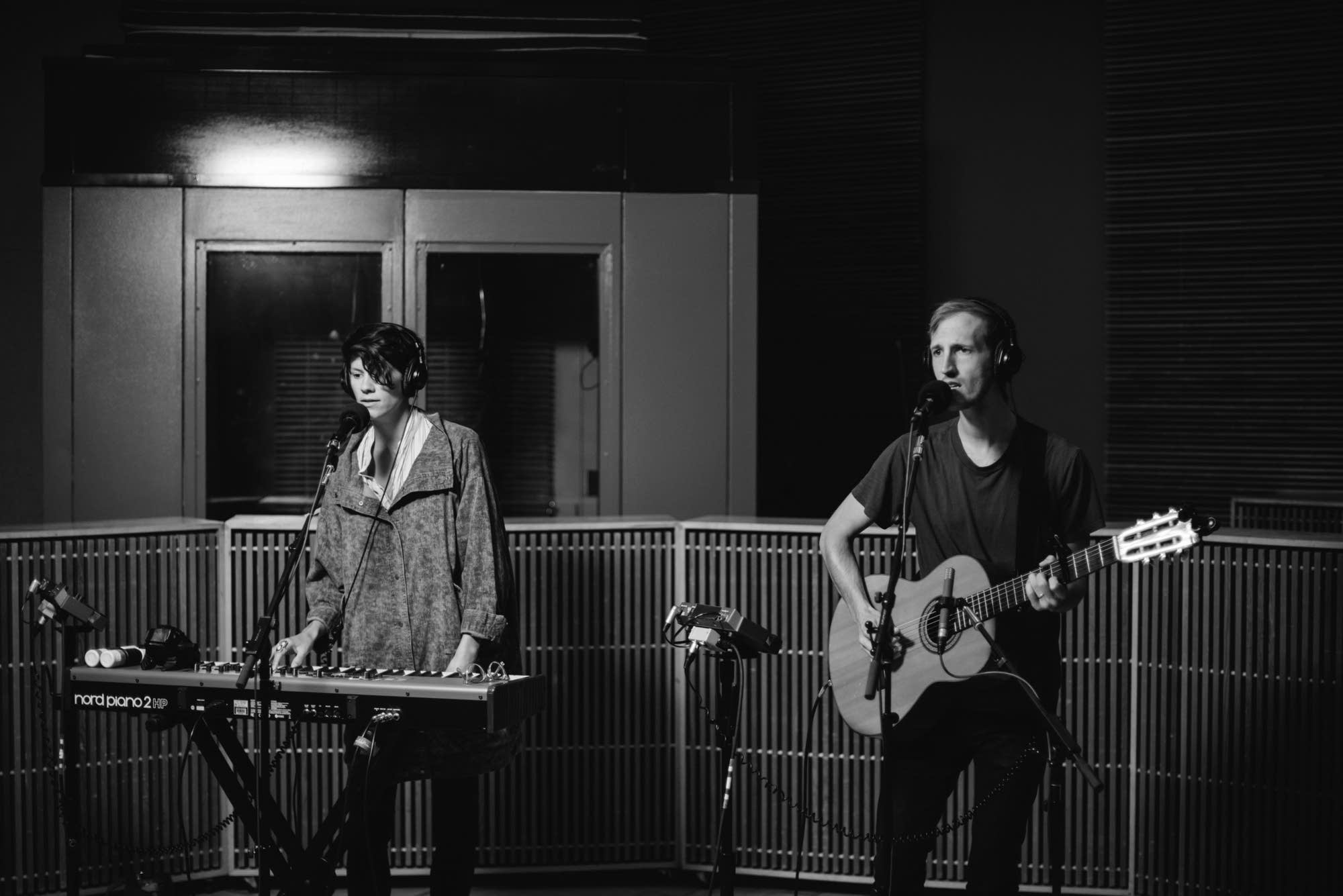 Lowland Hum perform in the Radio Heartland studio