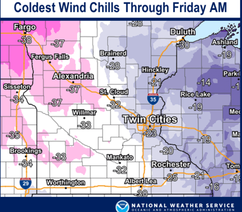 Arctic blast delivers subzero air once again | MPR News