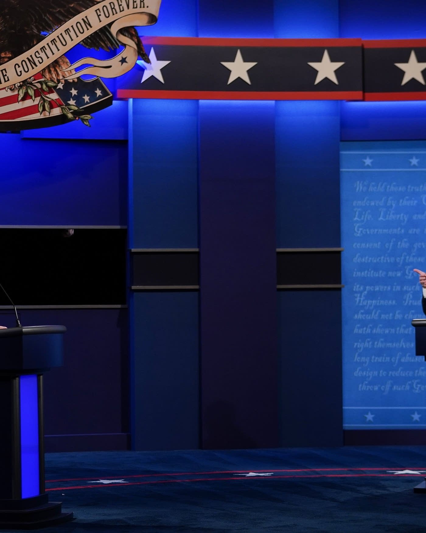 Presidential Debate Stage