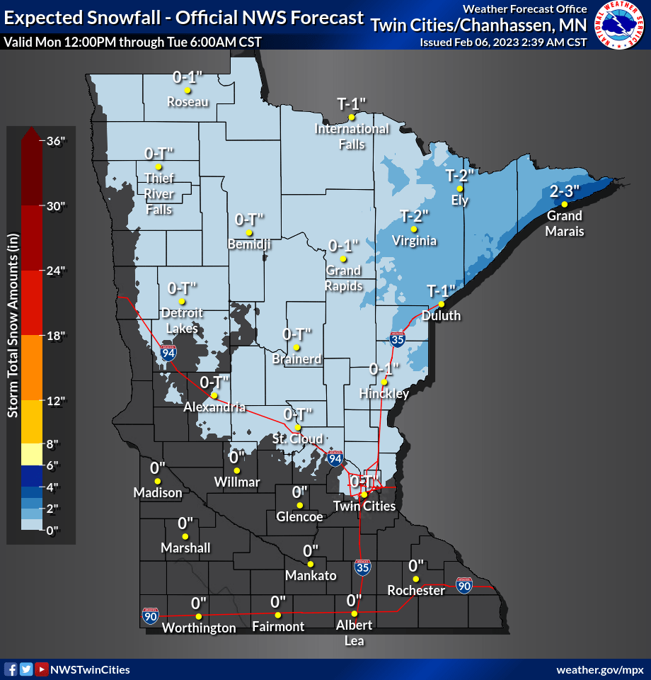 Windy, mild; rain, snow showers Monday afternoon | MPR News