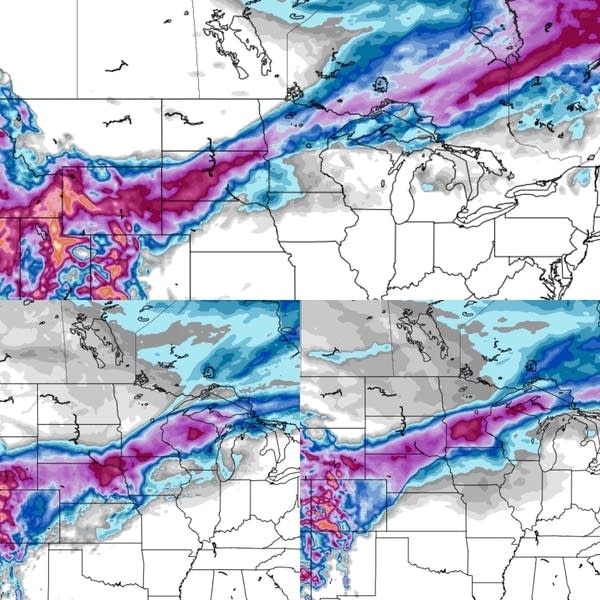 Cooler Friday, quiet weekend; big storm developing next week | MPR News