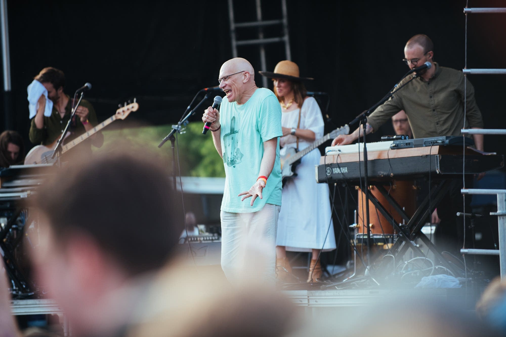 Watch The Current's Mark Wheat perform with Feist at Rock the Garden ...