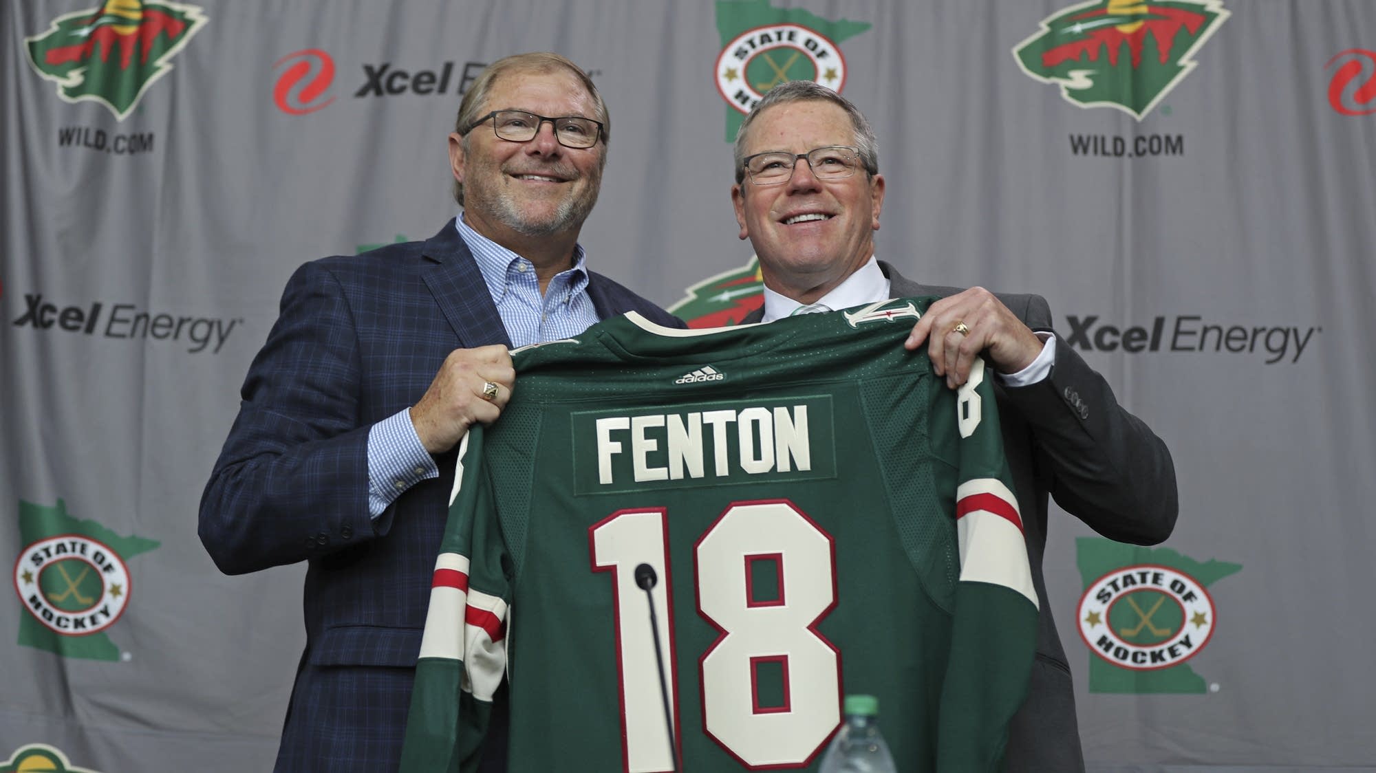 Cup-seeking Wild unveil new GM Fenton: 'No pressure, Paul' | MPR News