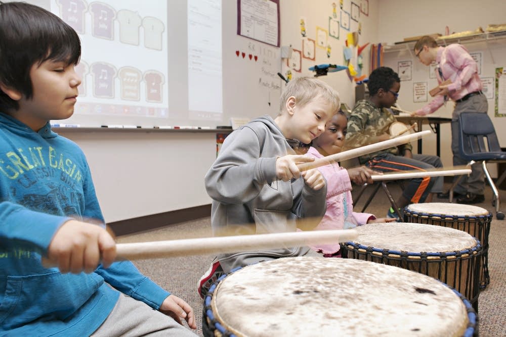 Rat, tat, tat: Drumming creates rhythm, builds connections | MPR News