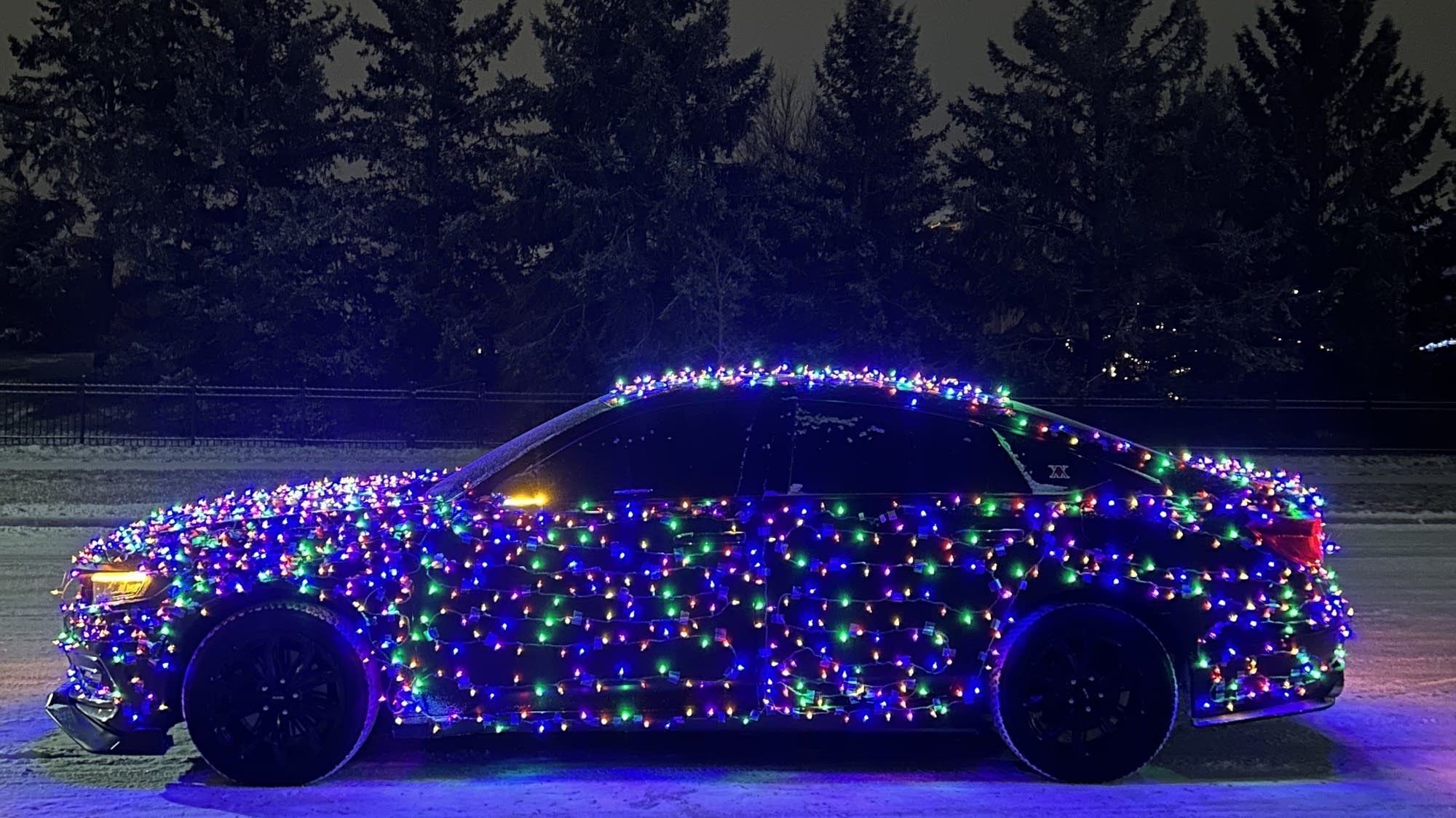 Cars covered in Christmas lights are fun, but police say please don’t ...