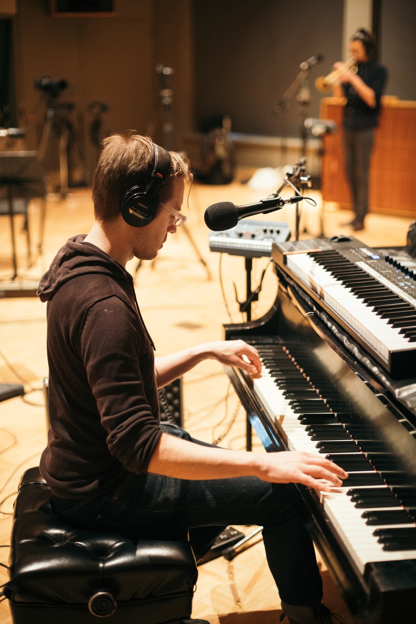 jeremy messersmith performs in The Current's studio | The Current