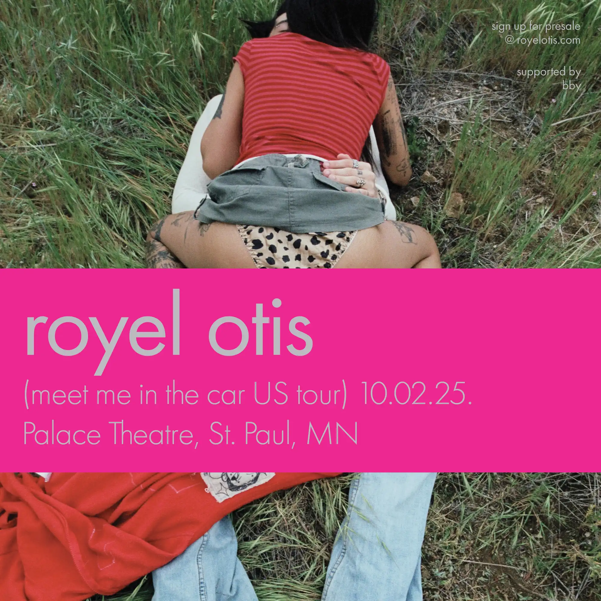 The Current presents Royel Otis with bby