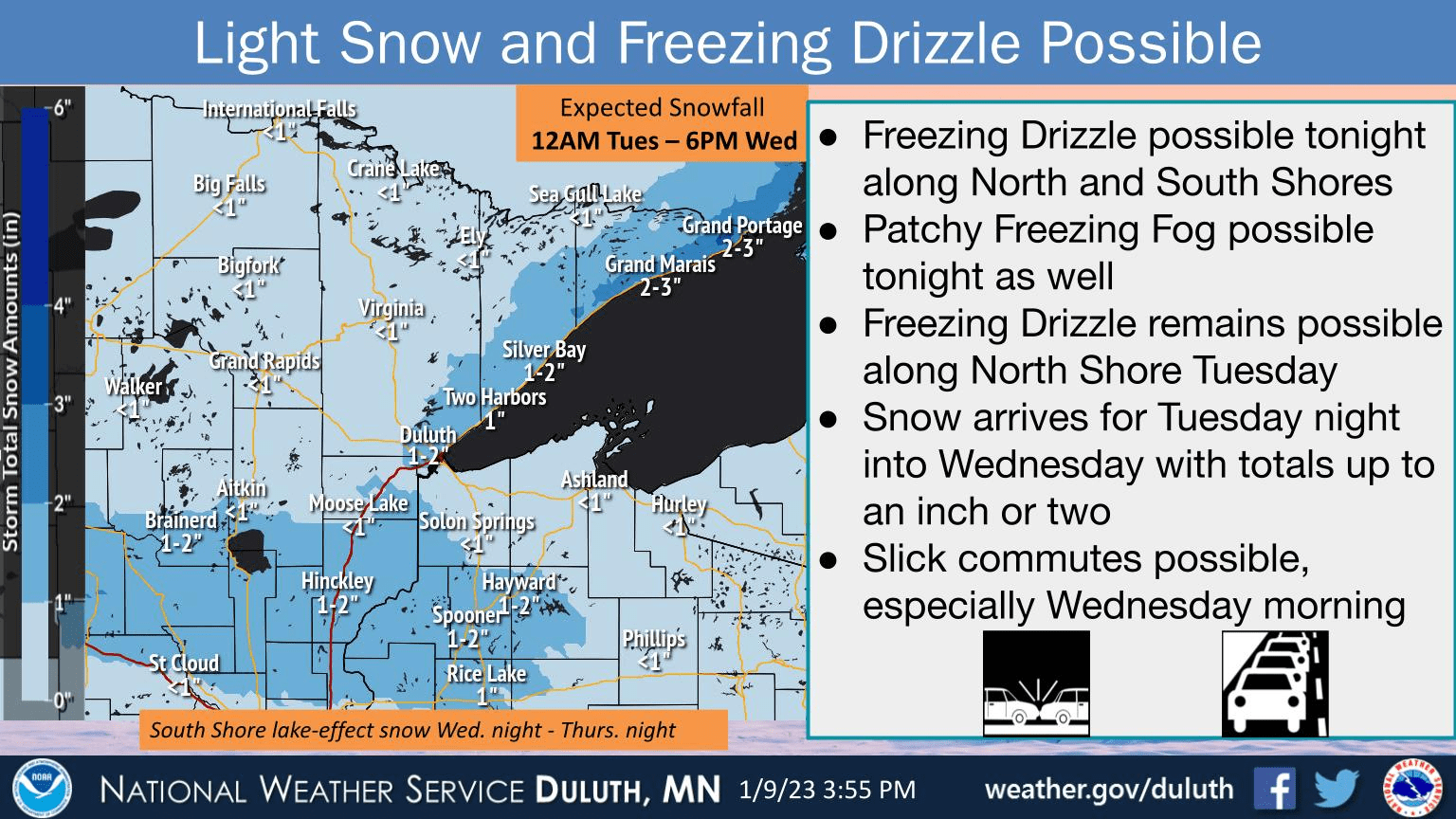 Pesky system will bring light ice, snow Tuesday night and Wednesday ...