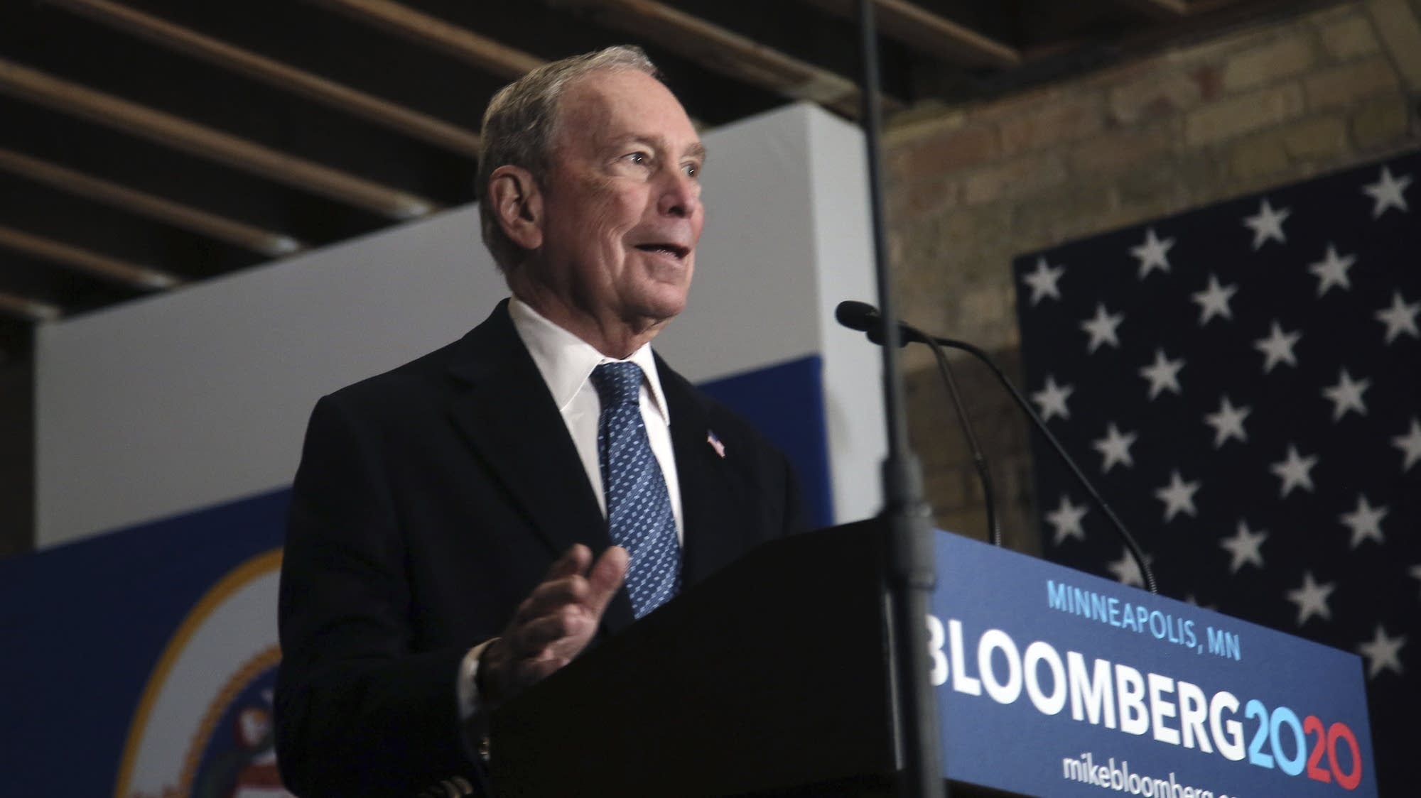 Trump vs. Bloomberg: Fortunes collide in pricey knife fight | MPR News