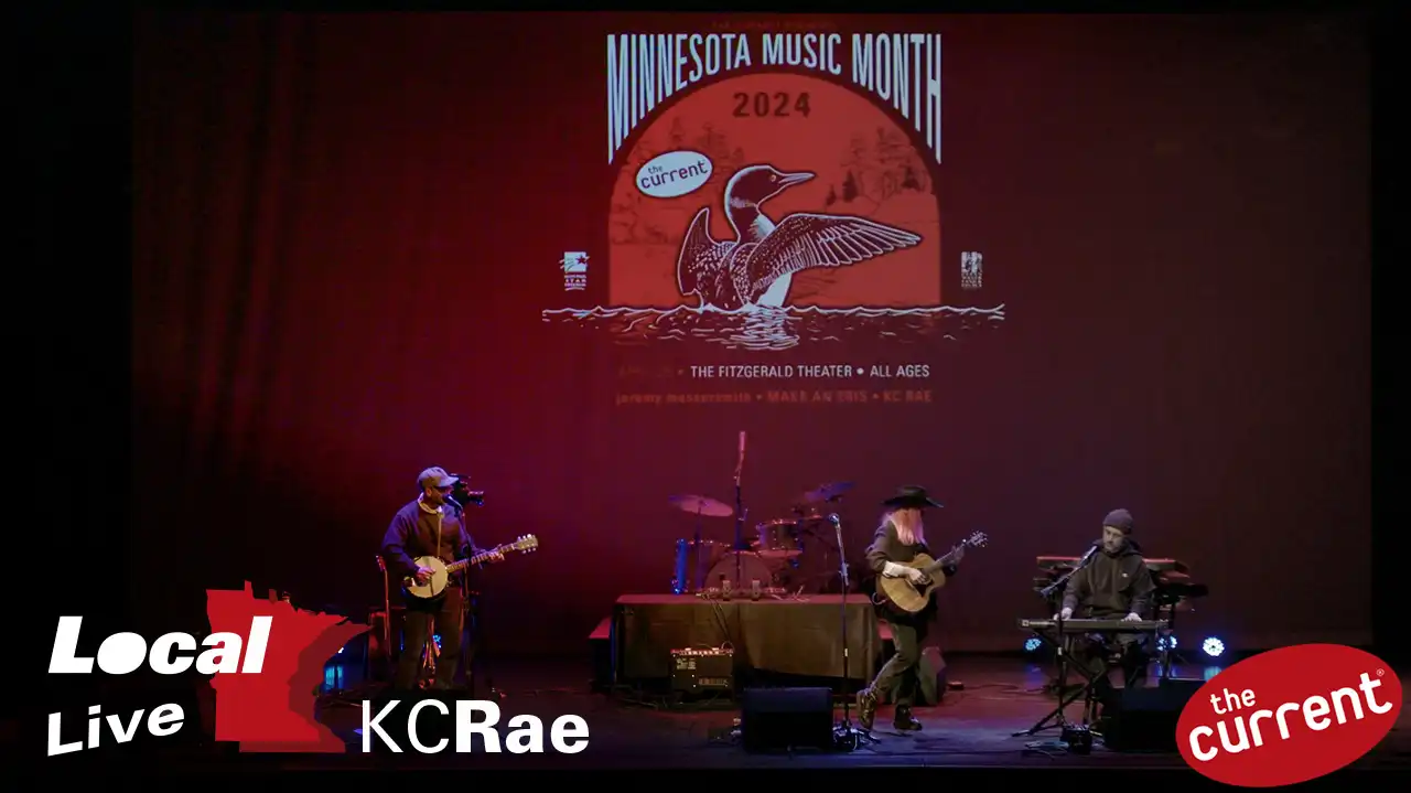 KC Rae performs at The Current's Minnesota Music Month showcase
