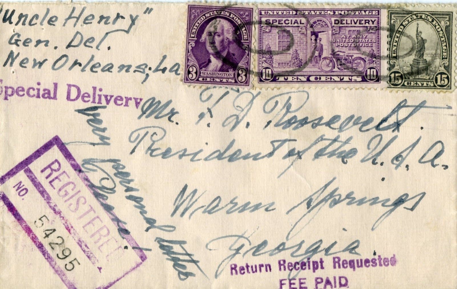 Envelopes and cards sent to the Roosevelt White House | APM Reports