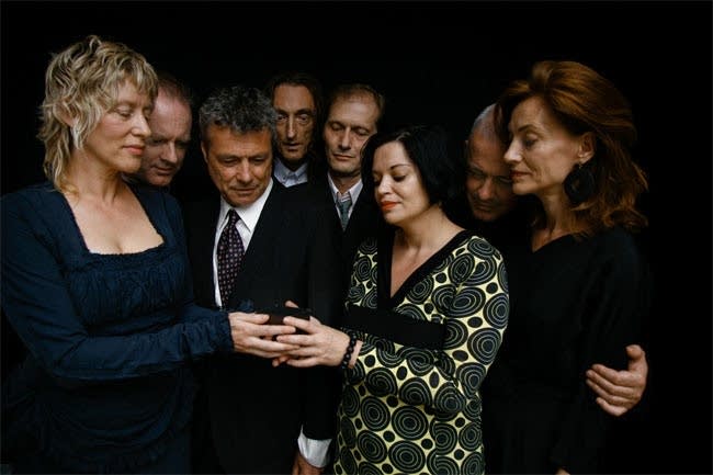 The Mekons perform in The Current studios