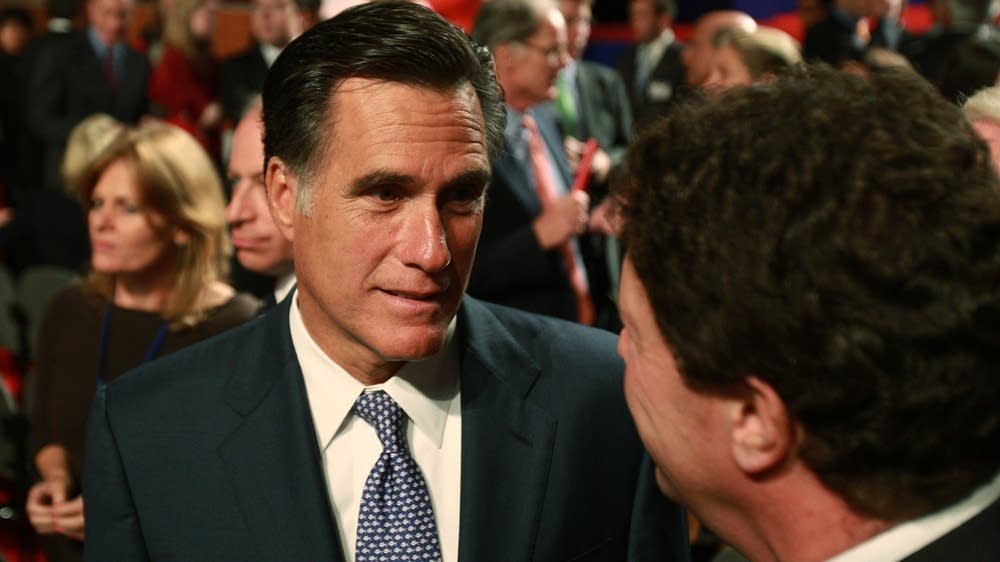 Mitt Romney live at the National Press Club | MPR News