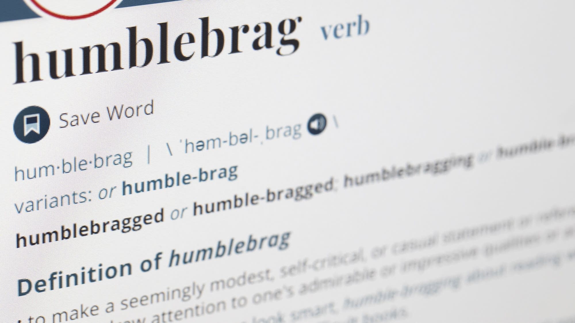 Let's cancel 'OK Boomer' in 2020, and the humblebrag, too | MPR News