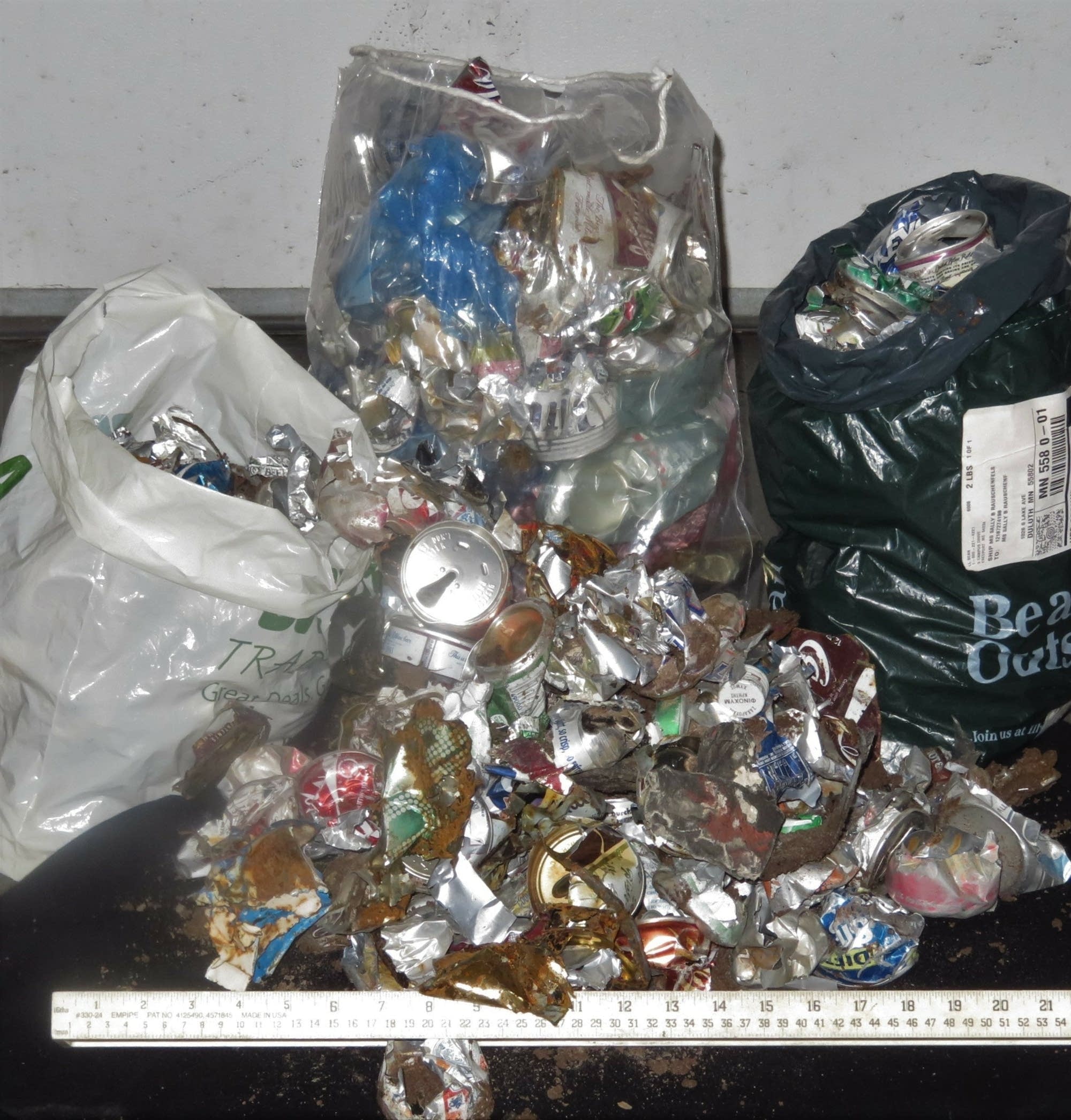 Neighbors make surprise discovery in Duluth beach restoration: Shreds ...