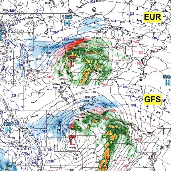 Wintry mix Thursday and next week; mild air returns this weekend | MPR News