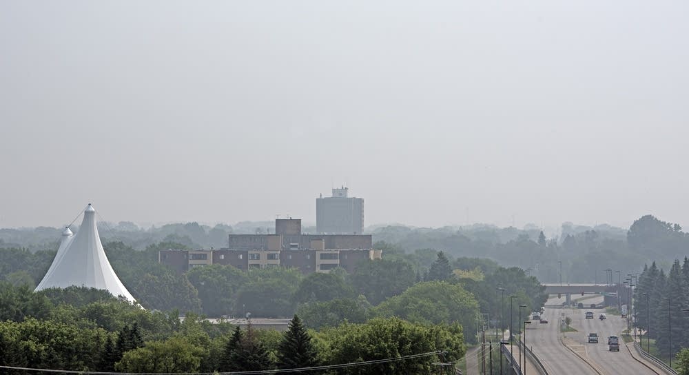 Air clearer, but wildfire smoke could return | Minnesota Public Radio News