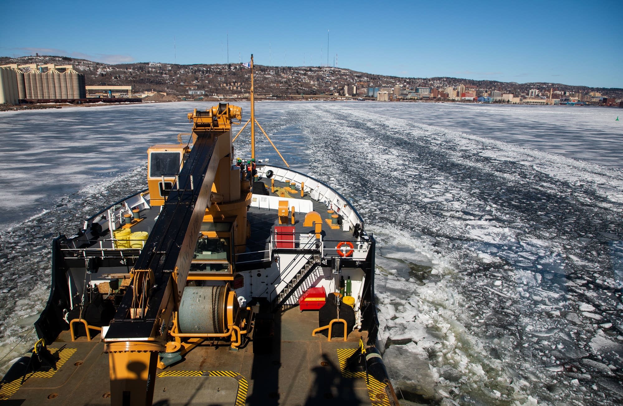 Photos: Lake Superior's annual ice-breaking ritual | MPR News