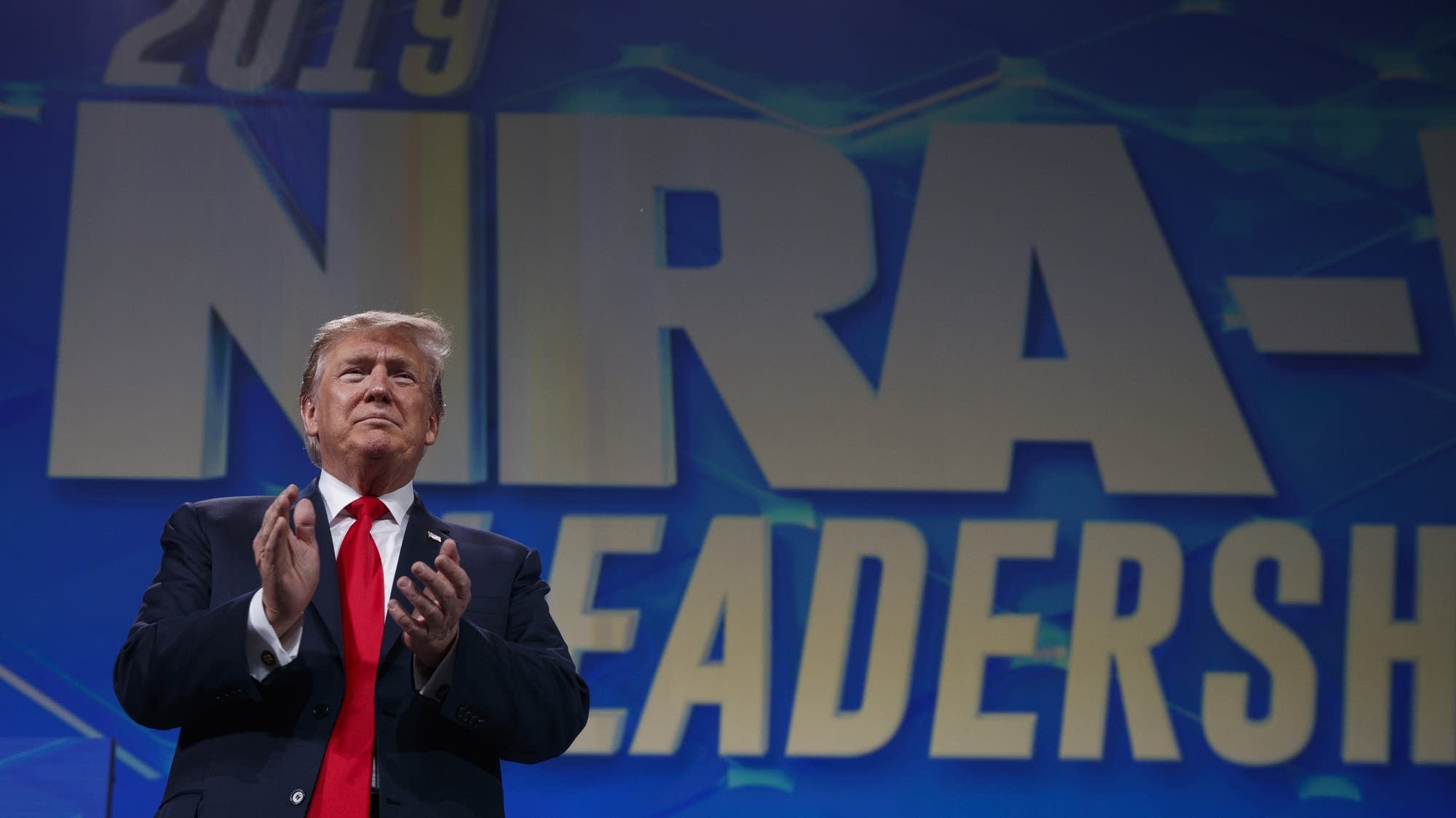 Trump tells NRA he's withdrawing from arms trade treaty | MPR News