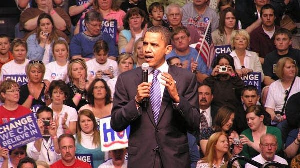 Obama holds rally in Sioux Falls | MPR News