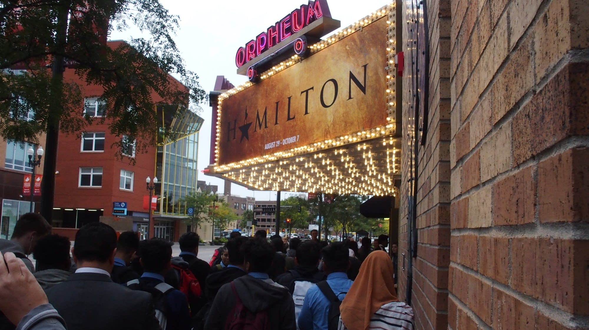 When kids come to see 'Hamilton,' it's noisy downtown | MPR News