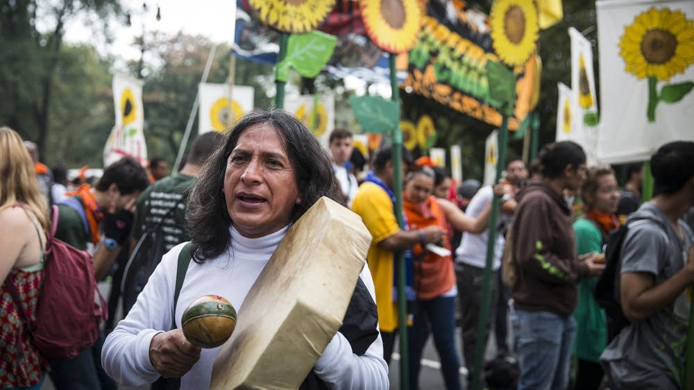 Minnesotans participate in New York climate march | MPR News