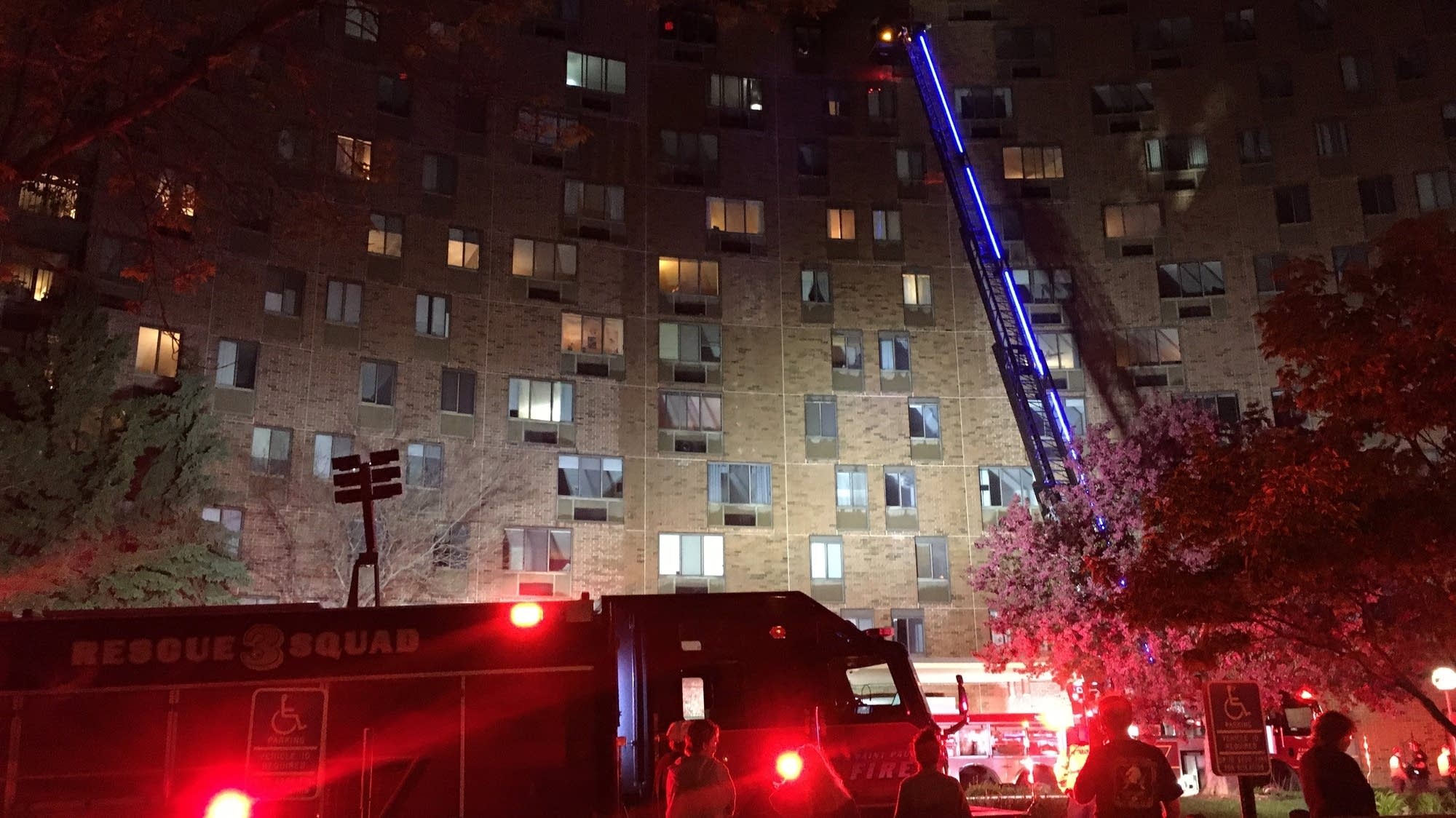 Sprinklers contain fire in St. Paul high-rise | MPR News