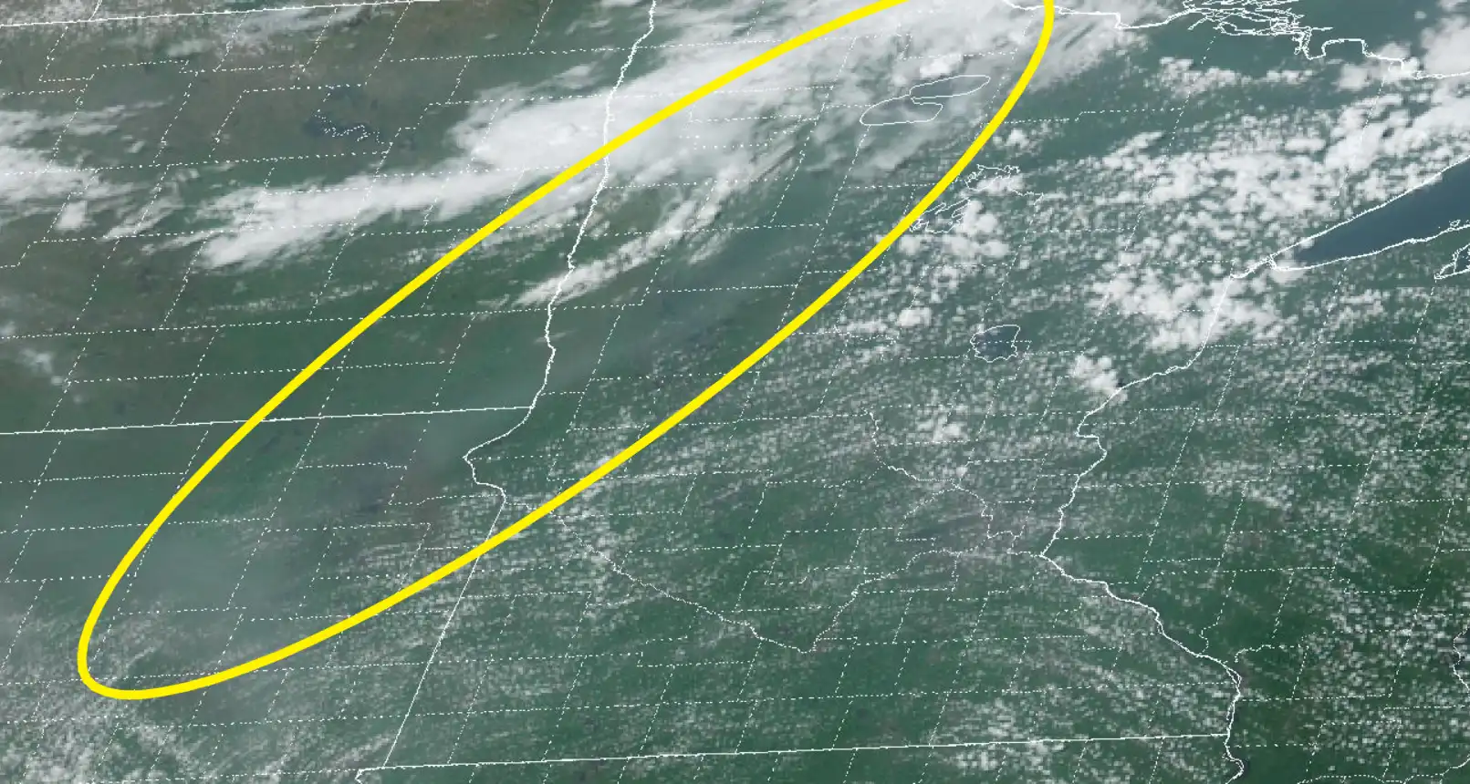 Canadian wildfire smoke plumes visible from space above Minnesota | MPR ...