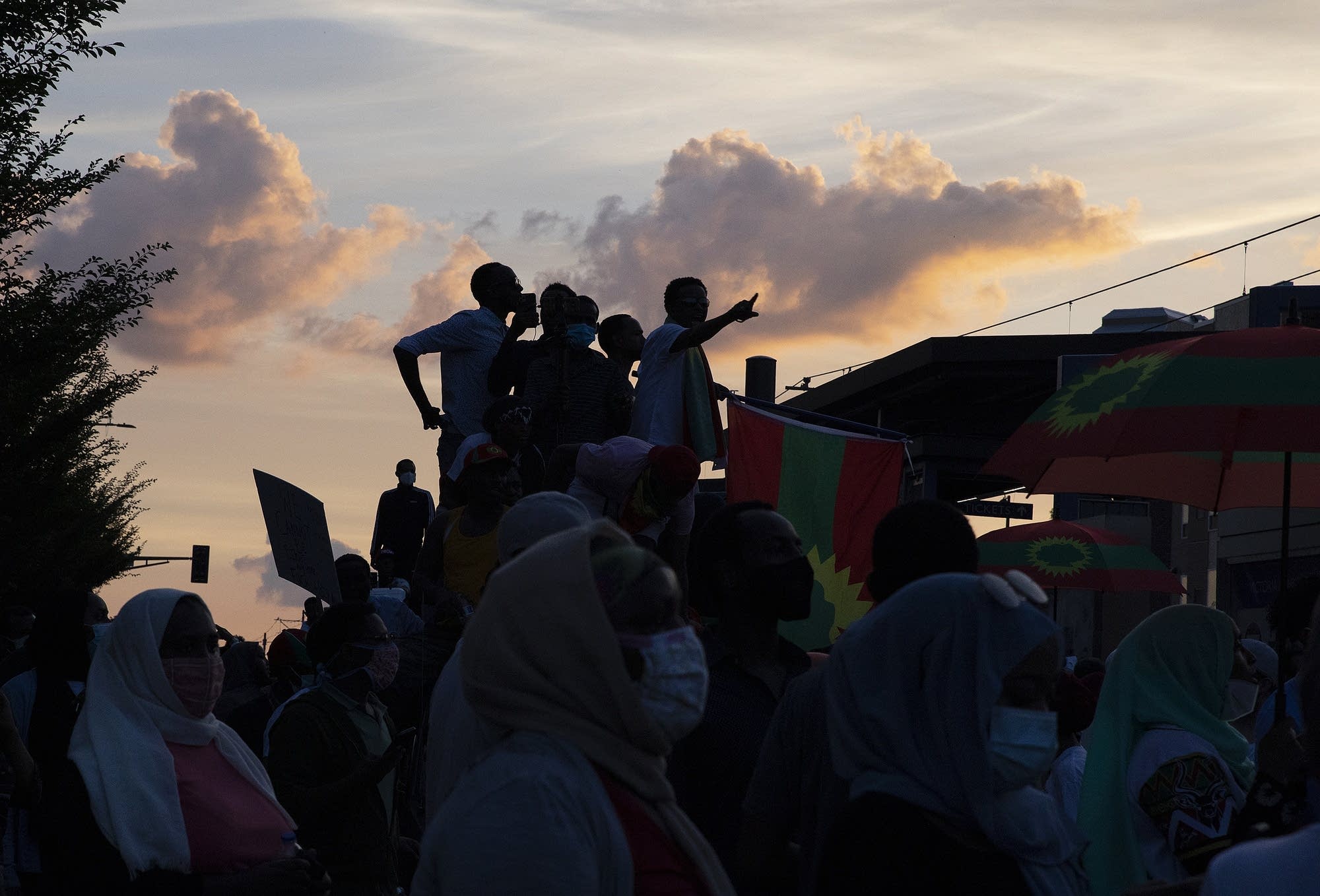 Mns Oromo Community Protests Demands Justice After Prominent