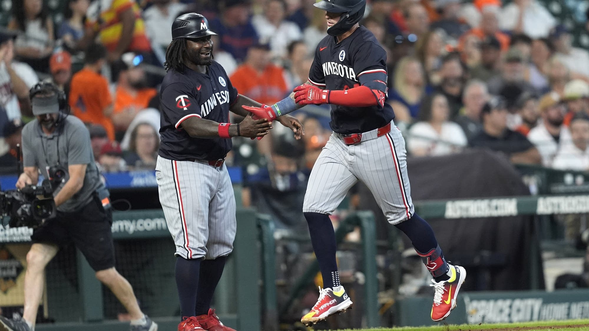 Miranda homers, drives in tiebreaking run to give Twins 4-3 win over ...
