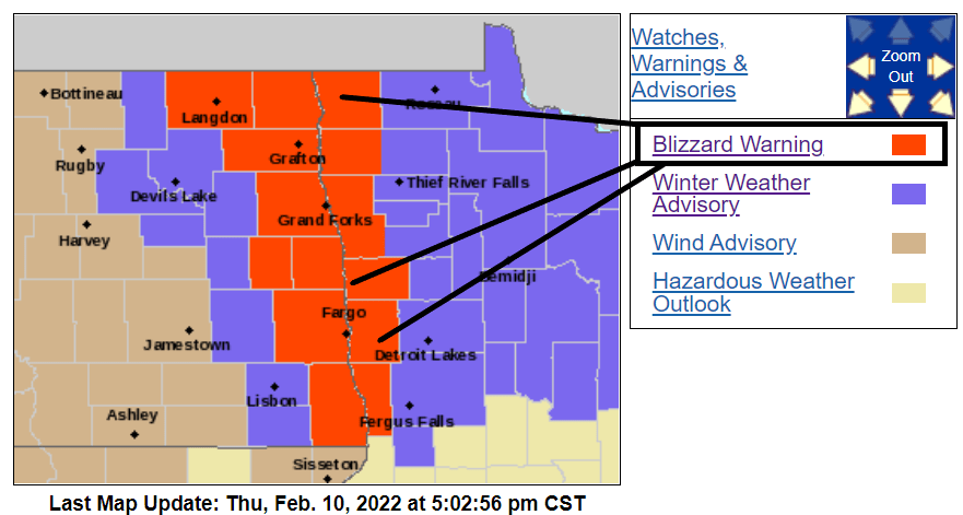 Blizzard warnings northwest, messy clipper overnight | MPR News