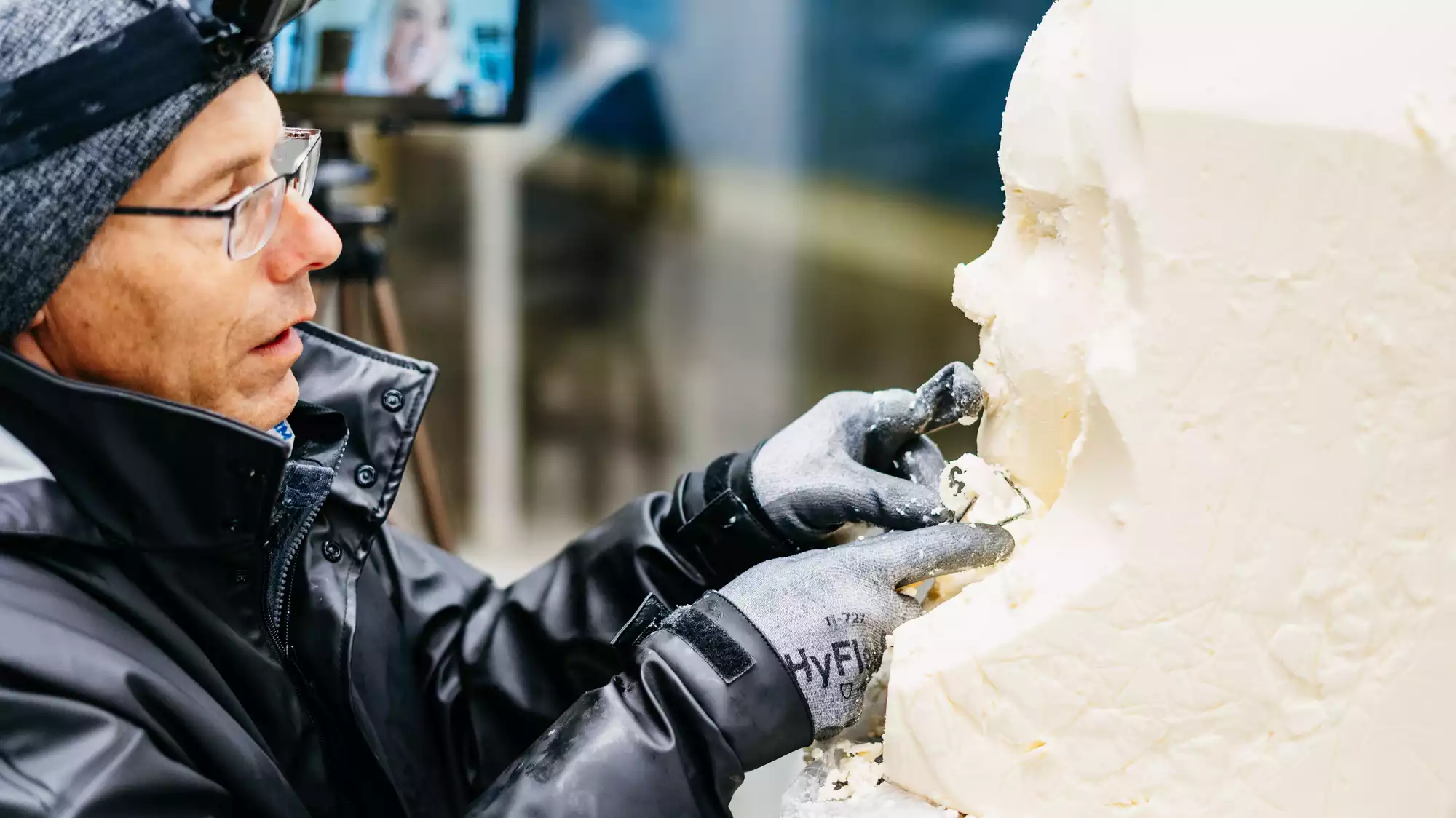 Minnesota State Fair's new butter carver prepares to create 'dairy ...