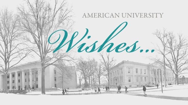 Video: An American University holiday wish message | MPR News