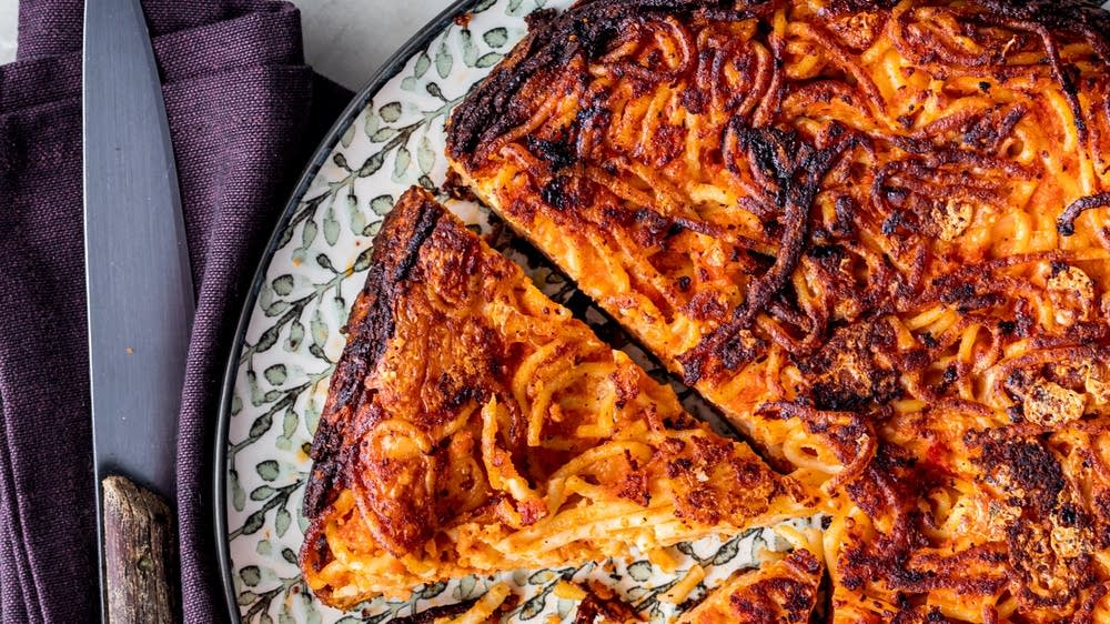 Spaghetti Frittata (Frittata di spaghetti) | The Splendid Table