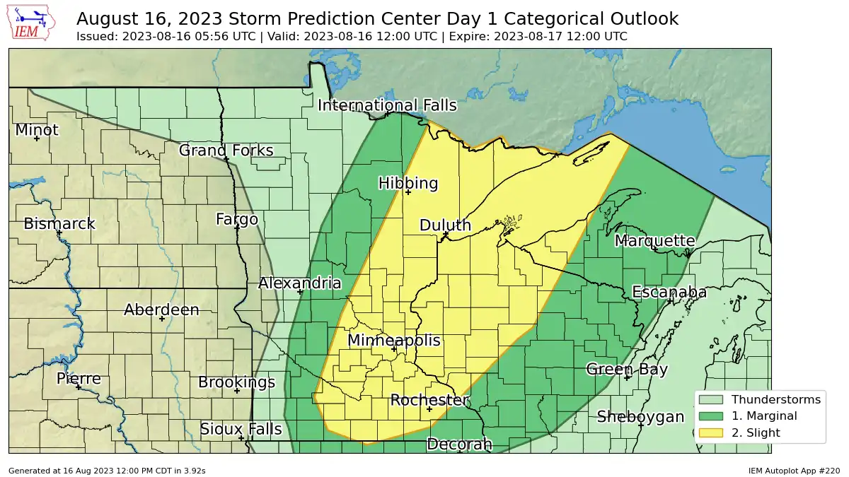 Severe storm risk Wednesday; significant smoke event possible Thursday ...